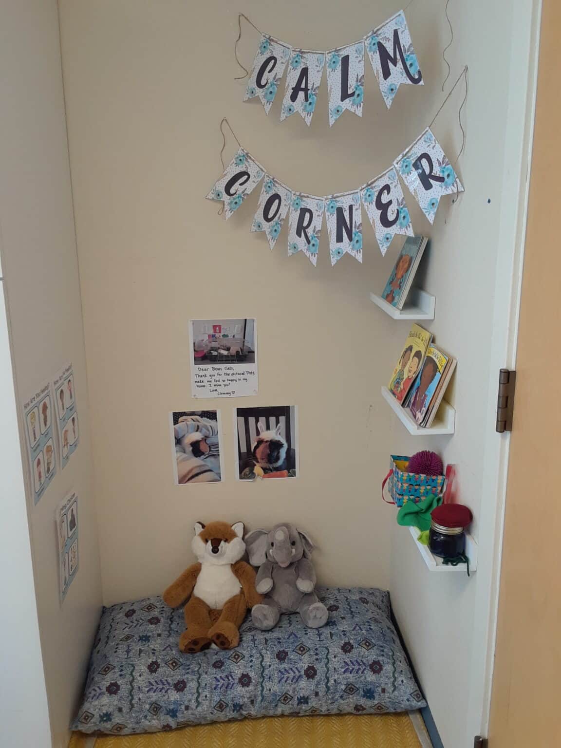 How "Calm Corner" Spaces Build Social / Emotional Skills